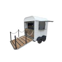 China Raw Material Milk Snack Food Maker Commercial Sandwich Ice Cream Mobile Food Truck Trailer for sale