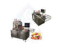 China Shanghai 50kg/h Lollipop Toffee Jelly Gummy Bear Candy Making Machine for Retail Sale for sale