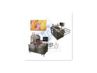 China Shanghai 50kg/h Lollipop Toffee Jelly Gummy Bear Candy Making Machine for Retail Sale for sale