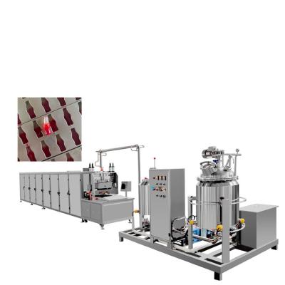 China 300Kg/h Industrial Hard Candy Making Machine for Toffee Sweets Lollipop Production Line for sale