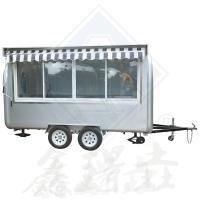 China 450CM Double Axle Nice Design Mobile Customized Industrial Round Model for Hotels and Catering for sale