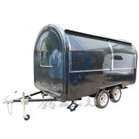 China Raw Material Nuts Mobile Hot Dog Coffee Food Truck with Customized Cooking Equipments for sale