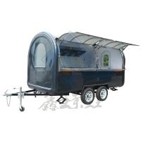 China Raw Material Nuts Mobile Hot Dog Coffee Food Truck with Customized Cooking Equipments for sale