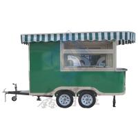 China Customized Industrial Round Model Mobile Food Truck for Coffee and Food for sale