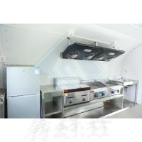China Customized Industrial Round Model Mobile Food Truck for Coffee and Food for sale