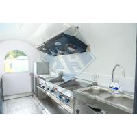 China 300*160*230 CM Galvanized Steel Double Axle Nice Design Mobile with Canopy Food Truck for sale