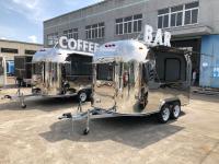 China 2300*1750*2100mm Food Cart Trailer Snack Machines 350kg Mobile Food Wending Trailer for sale