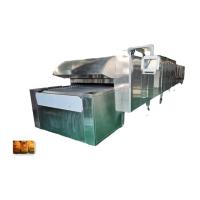 China 380V Gas Toast Bread Cookies Automatic Cupcake Electric Tunnel Oven 7/8/10m for sale