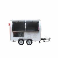 China Long Service Life Mobile Hot Dog Coffee Food Truck with Customized Cooking Equipments for sale