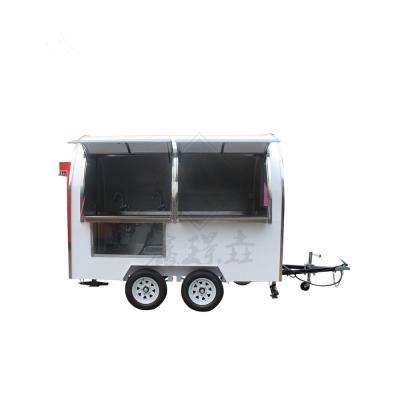 China Long Service Life Mobile Hot Dog Coffee Food Truck with Customized Cooking Equipments for sale