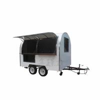 China Long Service Life Mobile Hot Dog Coffee Food Truck with Customized Cooking Equipments for sale