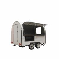 China Long Service Life Mobile Hot Dog Coffee Food Truck with Customized Cooking Equipments for sale