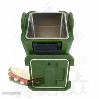 China Insulated Pizza Box Machine Convenient and Durable for Restaurant Serving Chafing Dish for sale