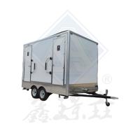 China Outdoor Portable Toilet Trailer for Public Facilities 2/3 Stall Mobile Restroom for sale