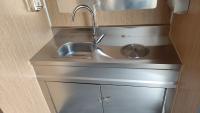 China Steel Portable 2 Stall Public Toilet Trailer for Commercial and Mobile Convenience for sale