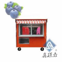 China Outdoor Street Food Cart Easy Moving Frozen Food Transportation Truck for Small Pizza for sale