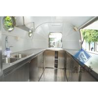China Commercial Food Carts Mobile Food Truck with Kitchen and Pizza Oven Trusted Seller for sale