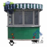China Drivable Food Truck Trailer Outdoor Street Food Cart with Long Service Life and Pizza for sale