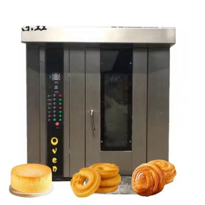 China Professional Electric Bread Bakery Rotary Oven Ideal for Baking Bread Cake Pizza Cookies for sale