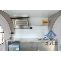 China Multifunctional Food Cart Fast Food Truck with Full Kitchen and Airstream Kitchen for sale