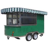 China Leisure Fast Food Equipment Complete Kitchen Mobile Food Truck Online Support for sale