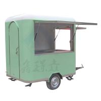 China Long Service Life Popular Customizable Snack Burger Cake Food Truck Street Park Cart Hot Dog Car Fast Food Car for sale