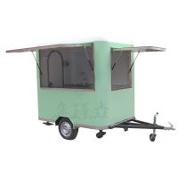 China Long Service Life Popular Customizable Snack Burger Cake Food Truck Street Park Cart Hot Dog Car Fast Food Car for sale