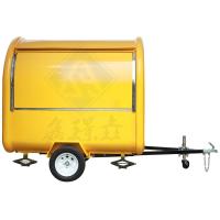 China Long Service Life Outdoor Street Vending Customized Mobile Kitchen Ice Cream Kiosk for sale