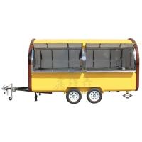 China 350*200*220cm Crepes Car Food Cart for Food and Customized Baking Equipment in Outdoor for sale