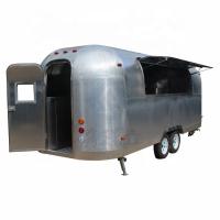 China Fully Equipped Small Electric Food Truck Trailer for Snacks Packaging Customized Voltage for sale