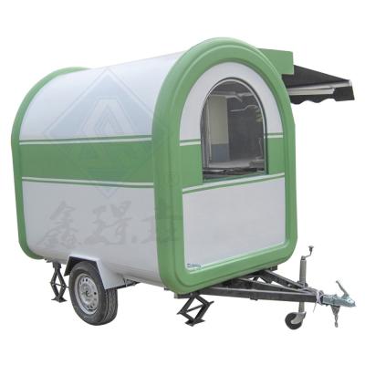 China 250*160*210cm Custom Size Street Mobile Kitchen Mobile Ice Cream Fast Food Car for sale