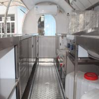 China 250*160*210cm Custom Size Street Mobile Kitchen Mobile Ice Cream Fast Food Car for sale