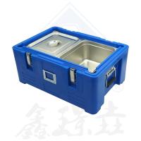 China Restaurant Serving Chafing Dish Lunch Box with Insulated Lining Bag and Coffee Bottle for sale