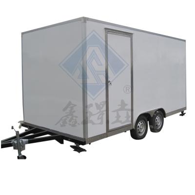 China Outdoor Street Food Cart Mobile Hamburger and Ice Cream Trailer for Outdoor Festivals for sale