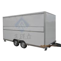 China Outdoor Street Food Cart Mobile Hamburger and Ice Cream Trailer for Outdoor Festivals for sale