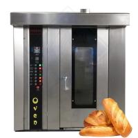 China 100kg/h Capacity Rotary Rack Oven for Bread Biscuit Cookie Baking in Garment Shops for sale
