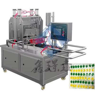 China 220V Industrial Chocolate Toffee Lollipop Gummy Bear Making Machine for Small Business for sale