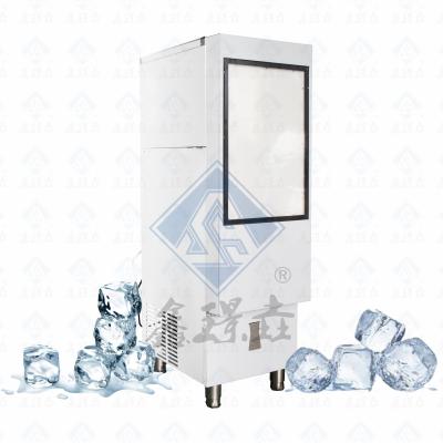 China Commercial Cube Ice Maker Machine with High Output and 900kg Ice Storage Capacity for sale