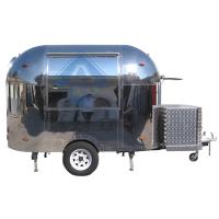 China 1000KG Stainless Steel Customized Food Truck with Full Restaurant Kitchen Equipments for sale