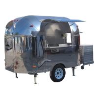 China 1000KG Stainless Steel Customized Food Truck with Full Restaurant Kitchen Equipments for sale
