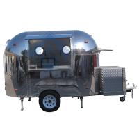 China 1000KG Stainless Steel Customized Food Truck with Full Restaurant Kitchen Equipments for sale