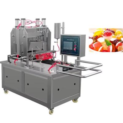China 1.5KW Chocolate Toffee Lollipop Gummy Bear Machine for 50kg/h Industrial Candy Making for sale