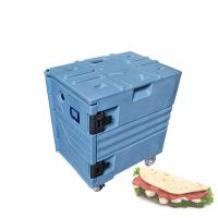 China Customized Color Insulated Fish Totes Cooler Box for Frozen Food Restaurant Insulated for sale