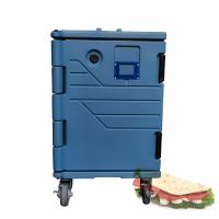 China Customized Color Insulated Fish Totes Cooler Box for Frozen Food Restaurant Insulated for sale
