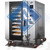 China 8 Trays Hot Air Electric Heating Convection Oven for Baking Bread Cake Biscuit Pizza for sale