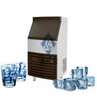 China Stainless Steel Commercial Ice Cube Maker 22*22*22mm Ice Size Cube Ice Making Machine for sale