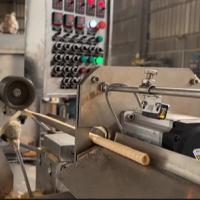 China 3400x1700x2250mm High Productivity Sweet Crisp Wafer Roll Making Machine For Business for sale