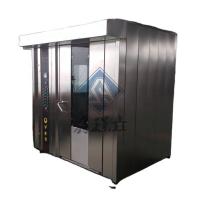 China Stainless Steel Commercial 32 Trays Bread Cake Bakery Rotary Oven For Flour Mill for sale