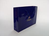 China Custom Recycling White Paper Shopping Bags With Handles for sale