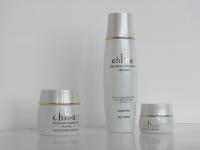 China Mini 50ml White Frosted Empty Cream Cosmetic Glass Bottles and Jars for sale